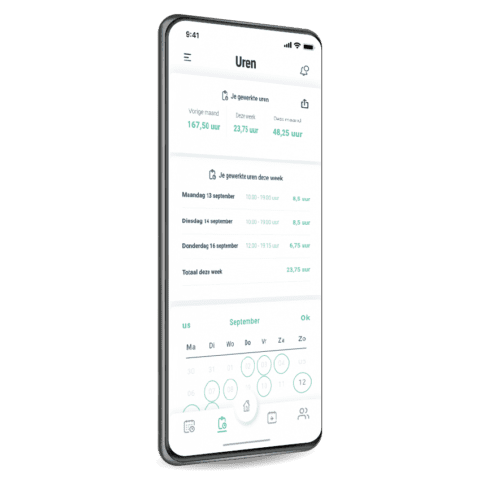 Digitale prikklok: eenvoudige urenregistratie op je tablet